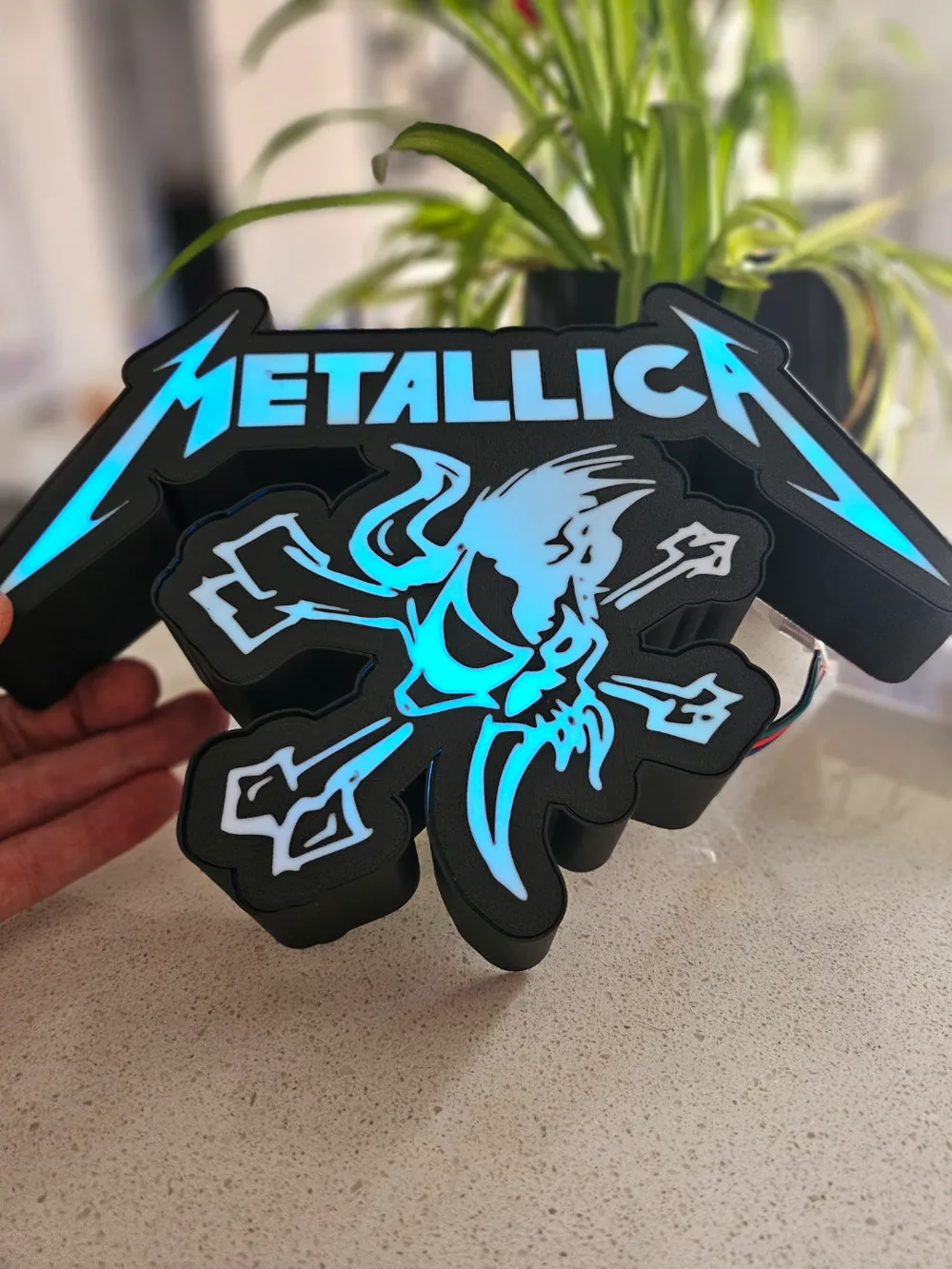 Metallica Lightbox RGB-LED by Tommy Gun - MakerWorld