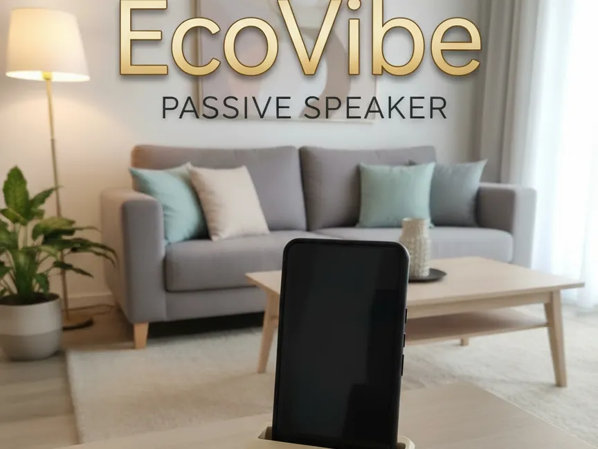 EcoVibe - PAssive Speaker by OfficineCasperLAB MakerWorld: Download Free 3D Models