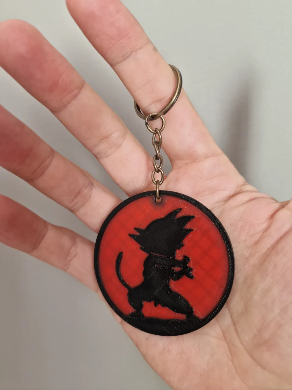 Goku Keychain by Cruzluck3d - MakerWorld