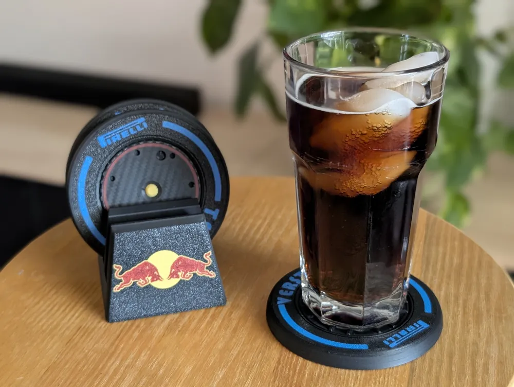 F1 Coasters (Ground Effect Era | Drivers & Teams) - Free 3D Print Model ...