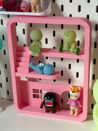 Art toy display house for smiski / sonny angels v2 by Studiodily ...
