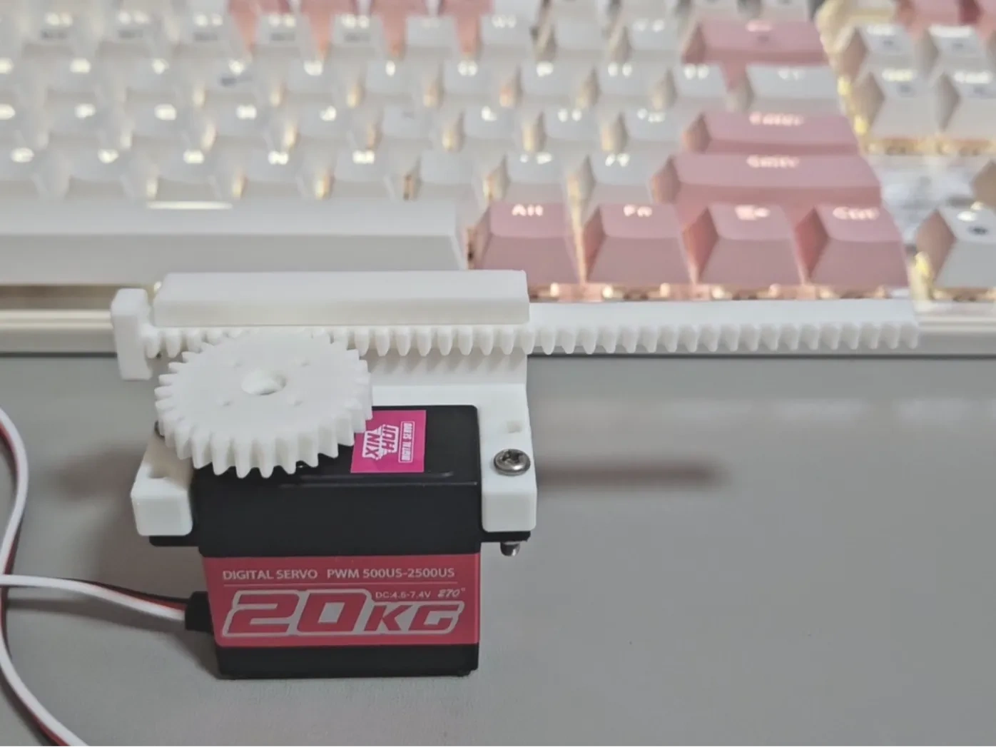 Servo Gear Base by amoygirl - MakerWorld