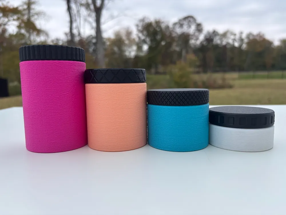Modular Container / Canister set - Free 3D Print Model - MakerWorld