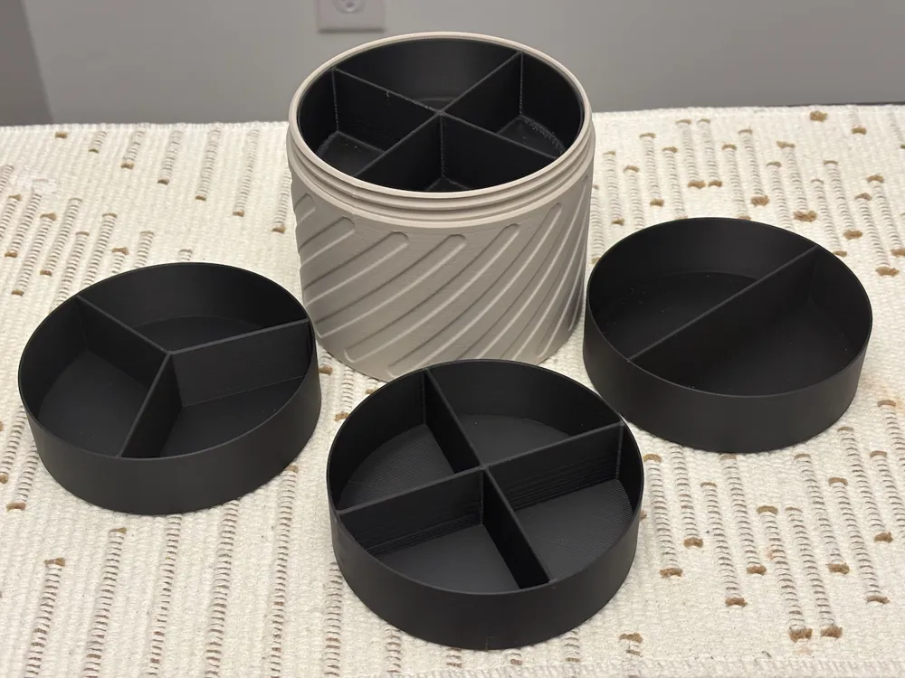 Modular Container / Canister set - Free 3D Print Model - MakerWorld