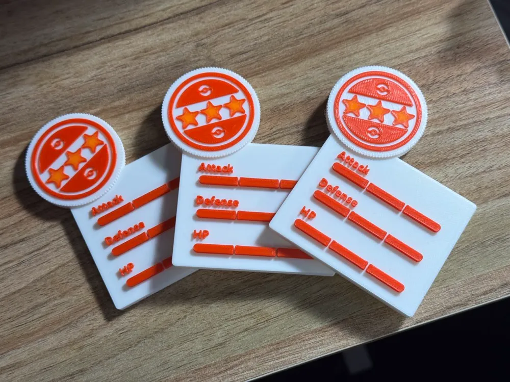Pokémon GO Appraisal System - 3D Perfect IV Badge by BANGBU - MakerWorld