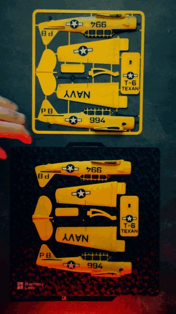 T-6 Texan Kit Card - Free 3D Print Model - MakerWorld