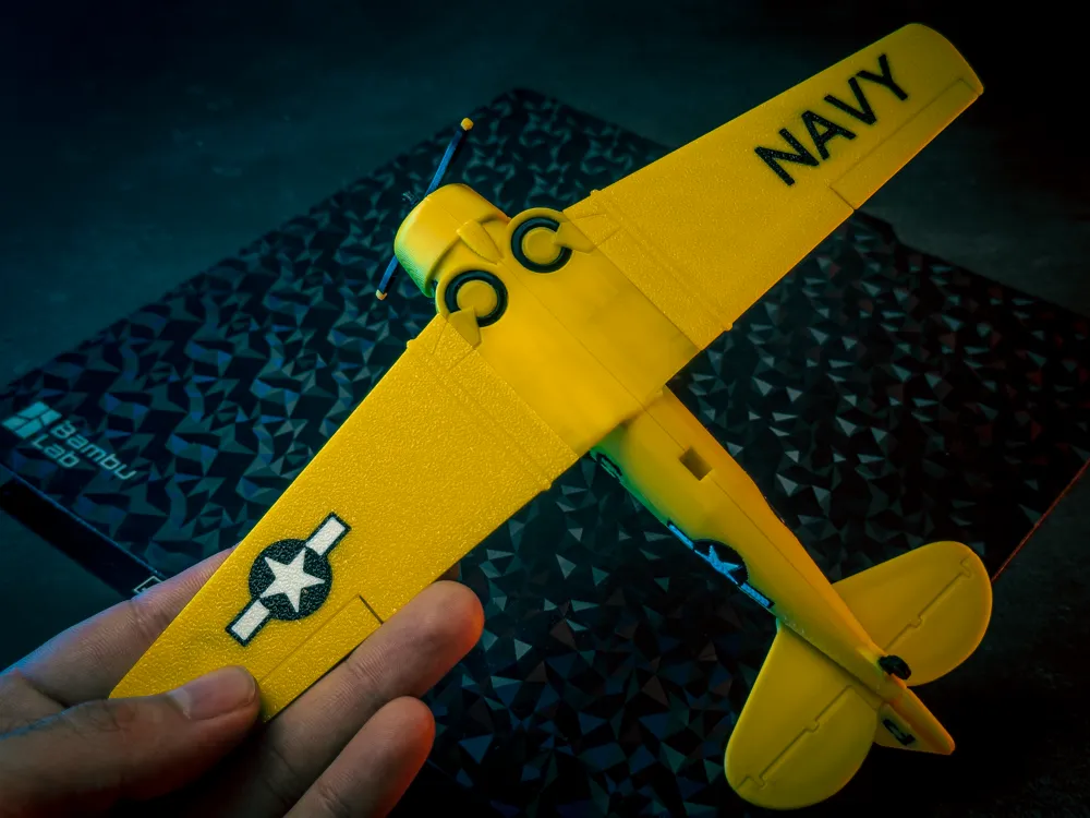 T-6 Texan Kit Card - Free 3D Print Model - MakerWorld