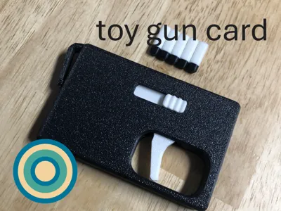 card gun toy! by maker209 MakerWorld: Download Free 3D Models