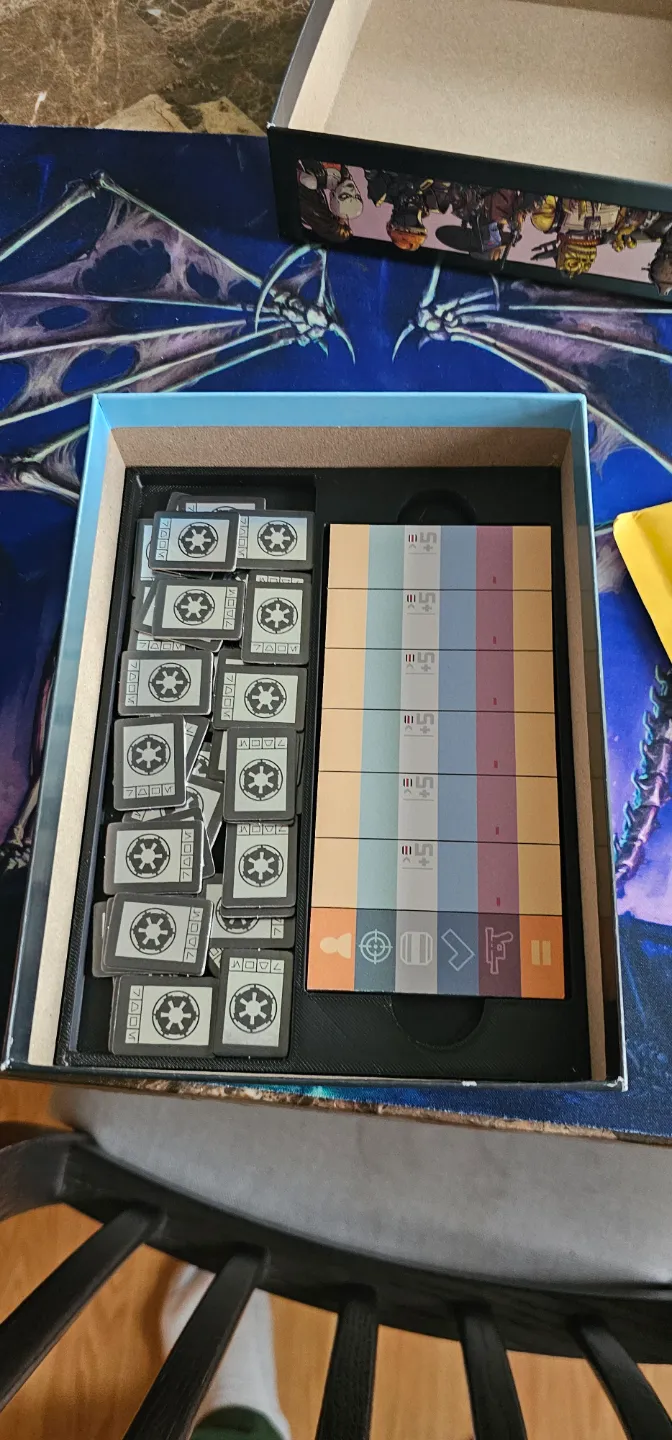 STAR WARS BOUNTY HUNTERS CARD GAME INSERT by regal81455 - MakerWorld