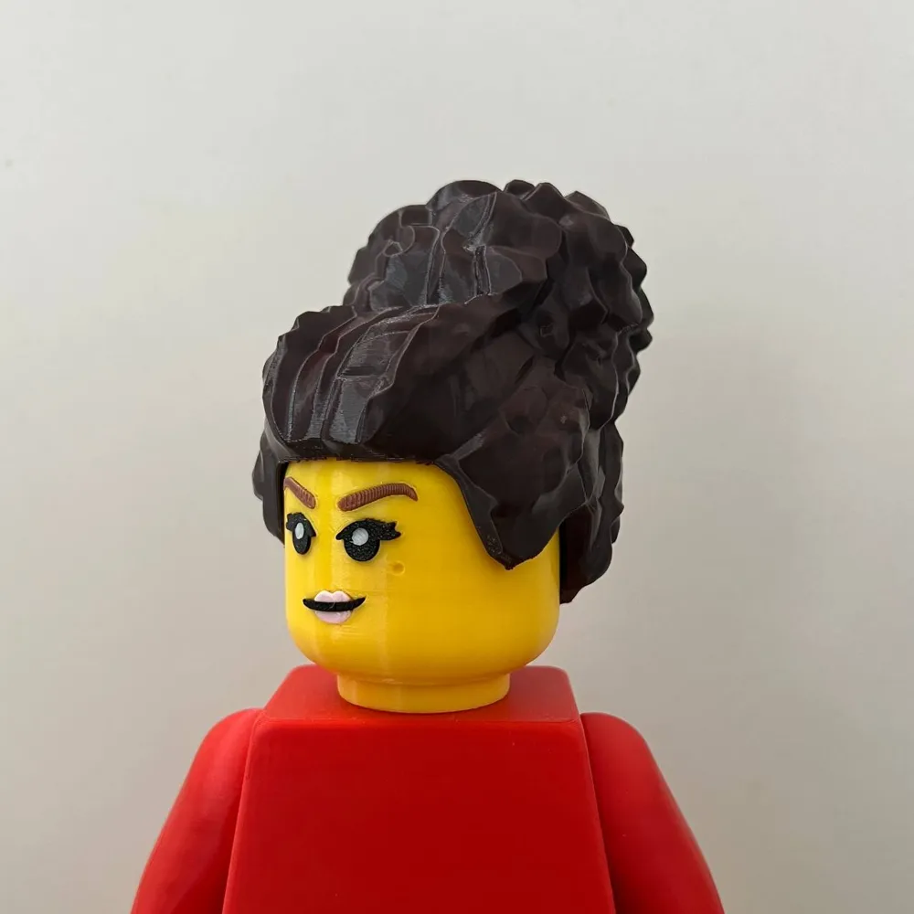 Female Hairstyles for Basic Big Brick Figure (6:1) by Bill Lab ... Female Hairstyles for Basic Big Brick Figure (6:1) by Bill Lab ...