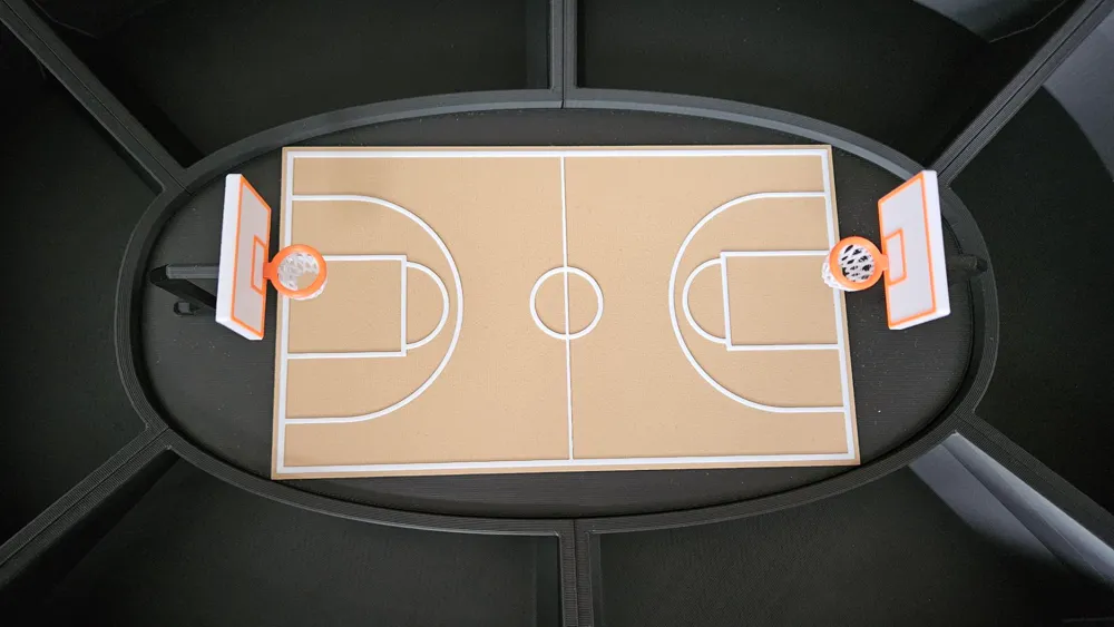 Basketball inlay for Snack Stadium Remixed by 3DMakeryDEMakerWorld ...
