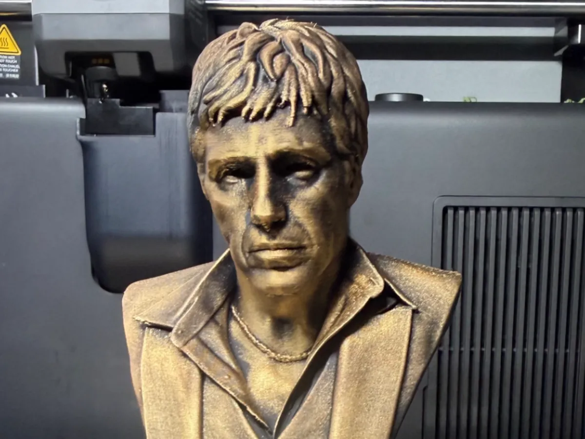 Tony "Scarface" Montana Bust - Free 3D Print Model - MakerWorld