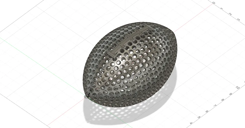 Airless Football - Free 3D Print Model - MakerWorld