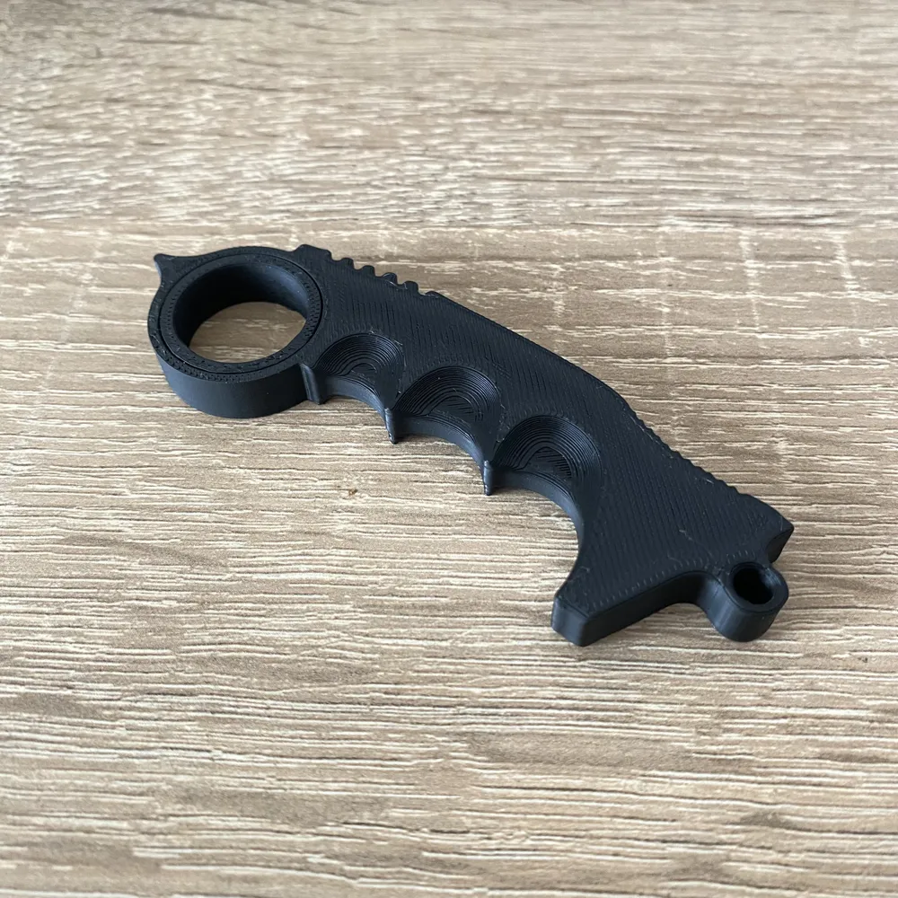Karambit Fidget Keychain - Free 3D Print Model - MakerWorld