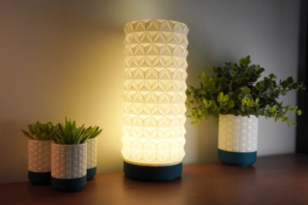 Geometric 1 Lamp By Foxwood by Foxwood MakerWorld: Download Free 3D Models