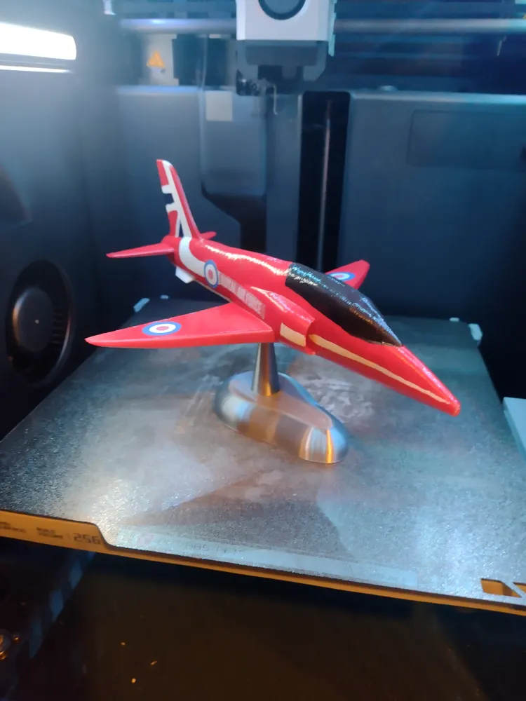 Red Arrow Hawk Jet by user_1152141741 MakerWorld: Download Free 3D Models