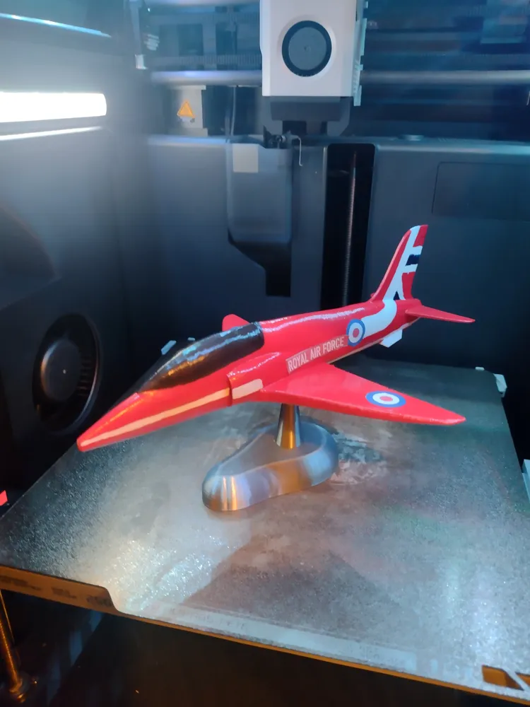Red Arrow Hawk Jet by user_1152141741 MakerWorld: Download Free 3D Models