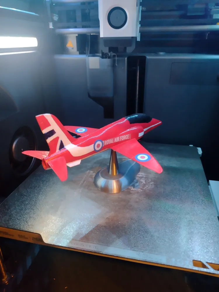 Red Arrow Hawk Jet by user_1152141741 MakerWorld: Download Free 3D Models