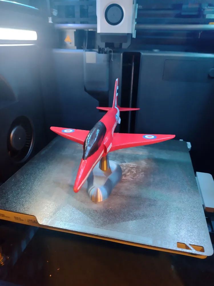 Red Arrow Hawk Jet by user_1152141741 MakerWorld: Download Free 3D Models