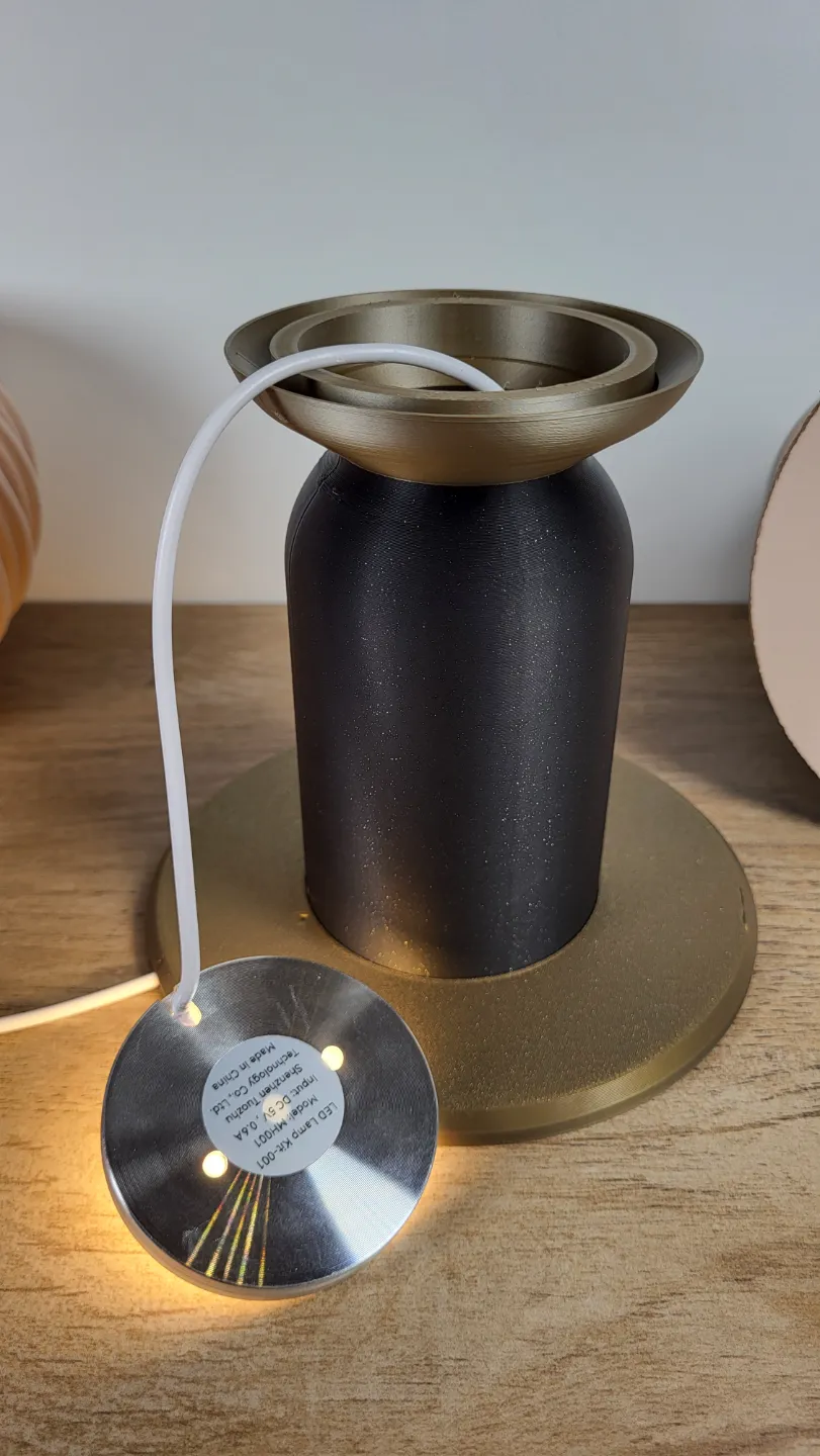 Table Lamp - Base Model Lamp Kit-001 - Free 3D Print Model - MakerWorld