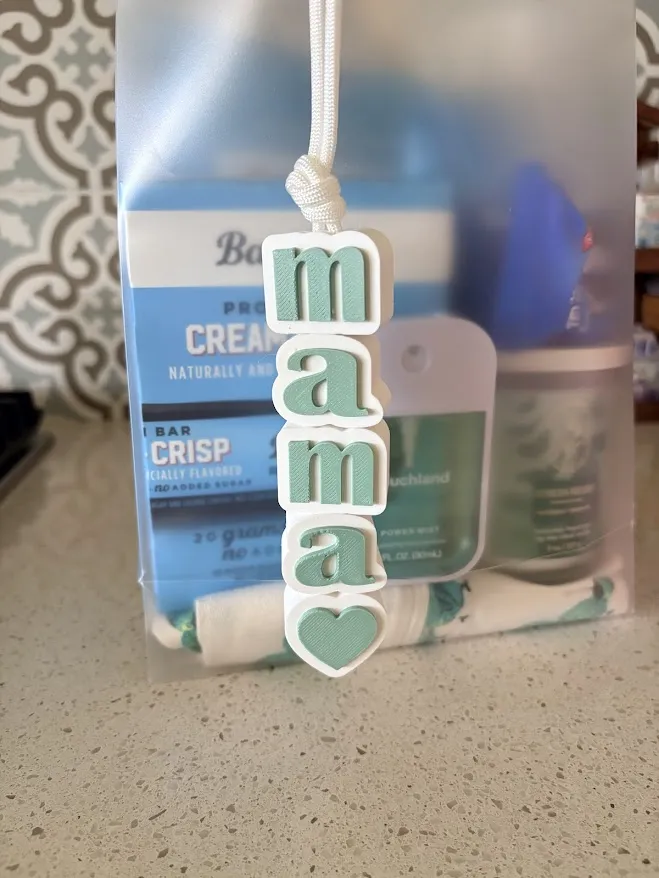 Mama Bag Charm - Free 3D Print Model - MakerWorld