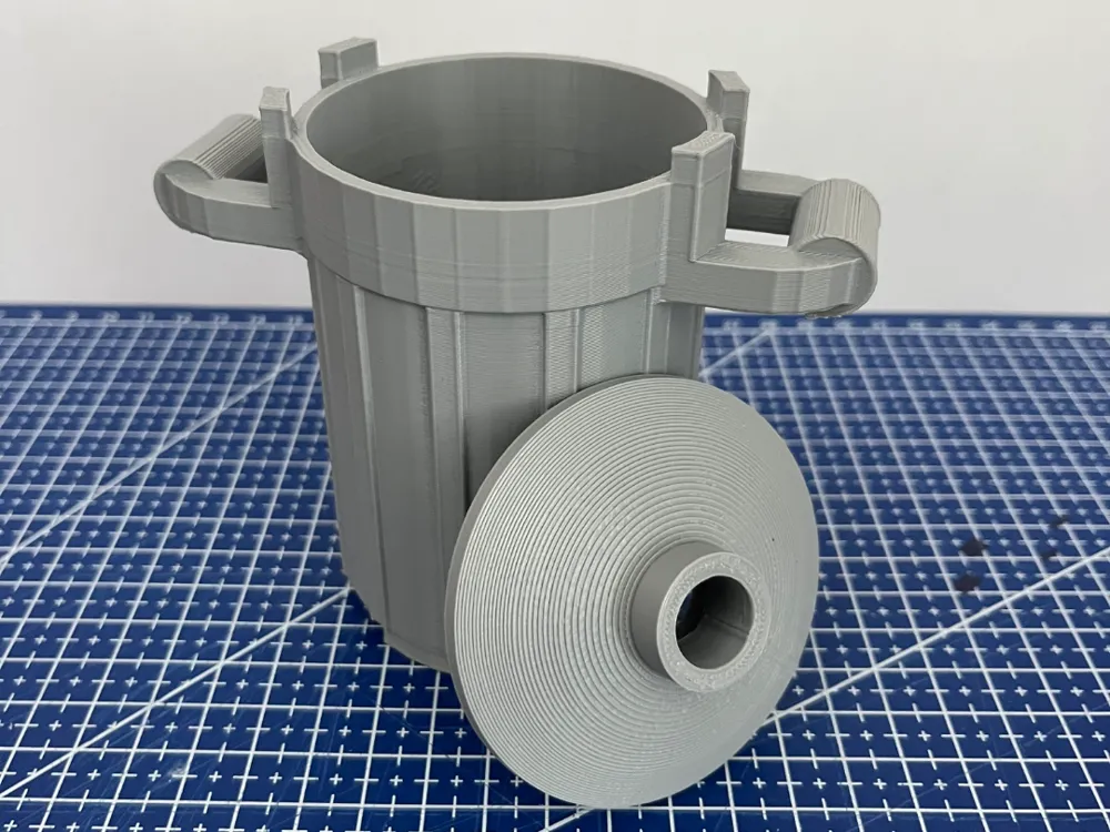 LEGOs Trashcan garbage bin - Free 3D Print Model - MakerWorld