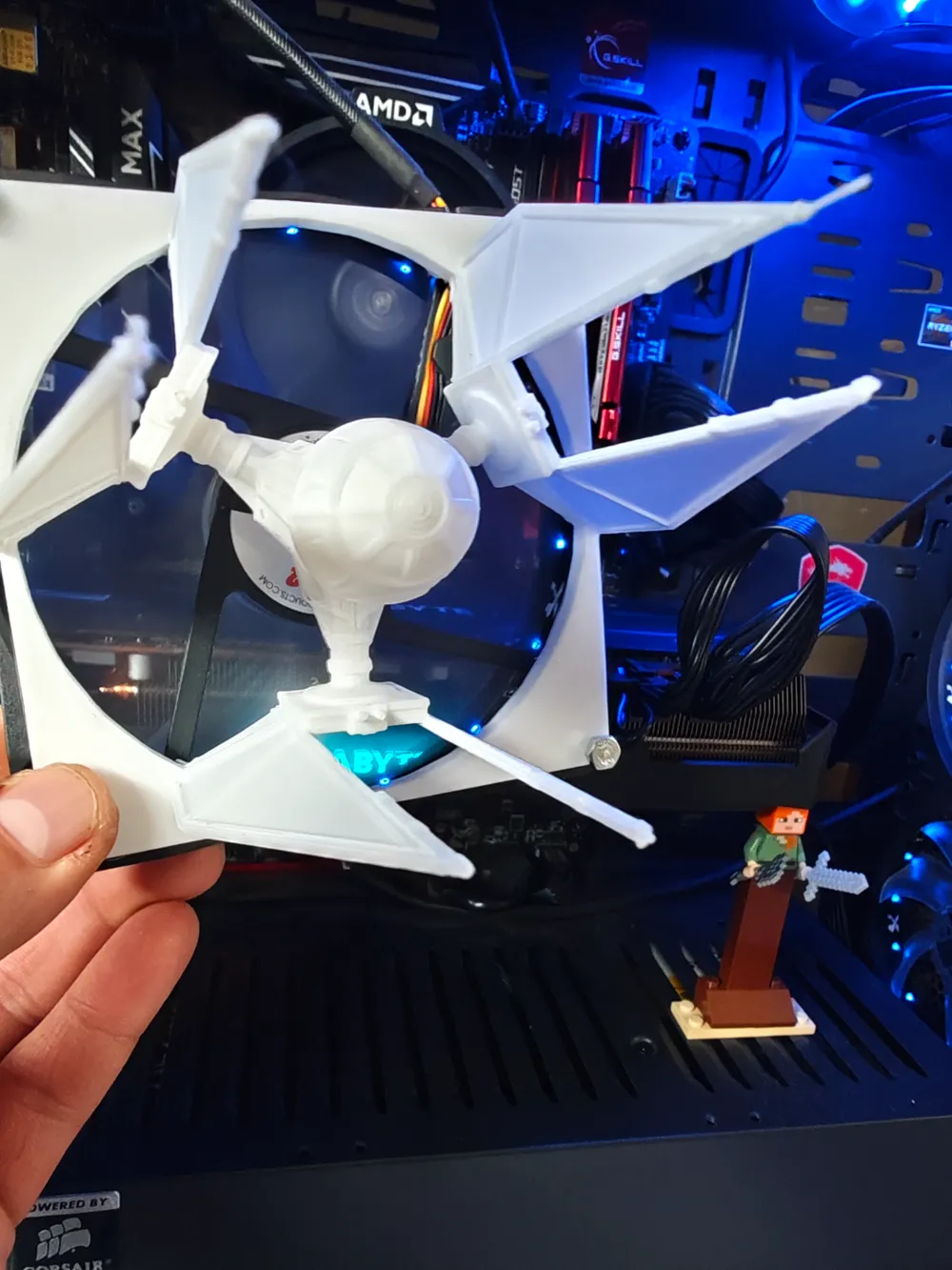 Modding Gaming PC Cooling Fan Cover Star Wars by WESTABS - MakerWorld
