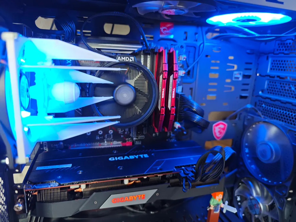 Modding Gaming PC Cooling Fan Cover Star Wars by WESTABS - MakerWorld