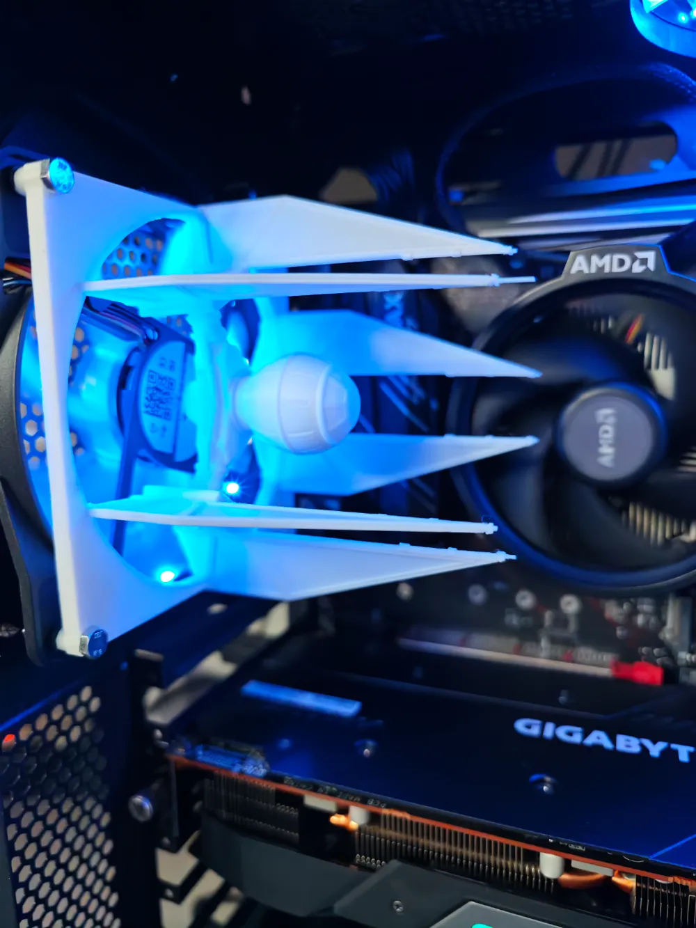 Modding Gaming PC Cooling Fan Cover Star Wars by WESTABS - MakerWorld
