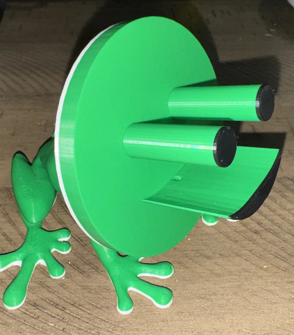 Scrub Froggy - Frog Holder for Scrub Daddy/Mommy - Free 3D Print Model ...