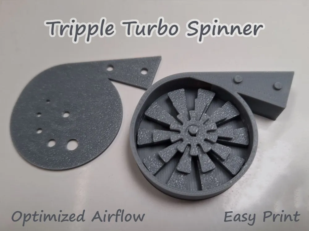 Tripple Turbo Spinner by NexNex2024 - MakerWorld