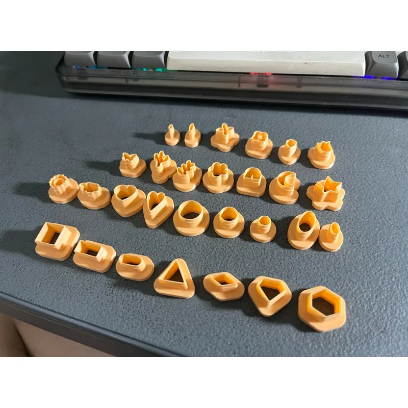Micro Shapes - Polymer Clay Cutter Set - 29 pcs - Free 3D Print Model ...
