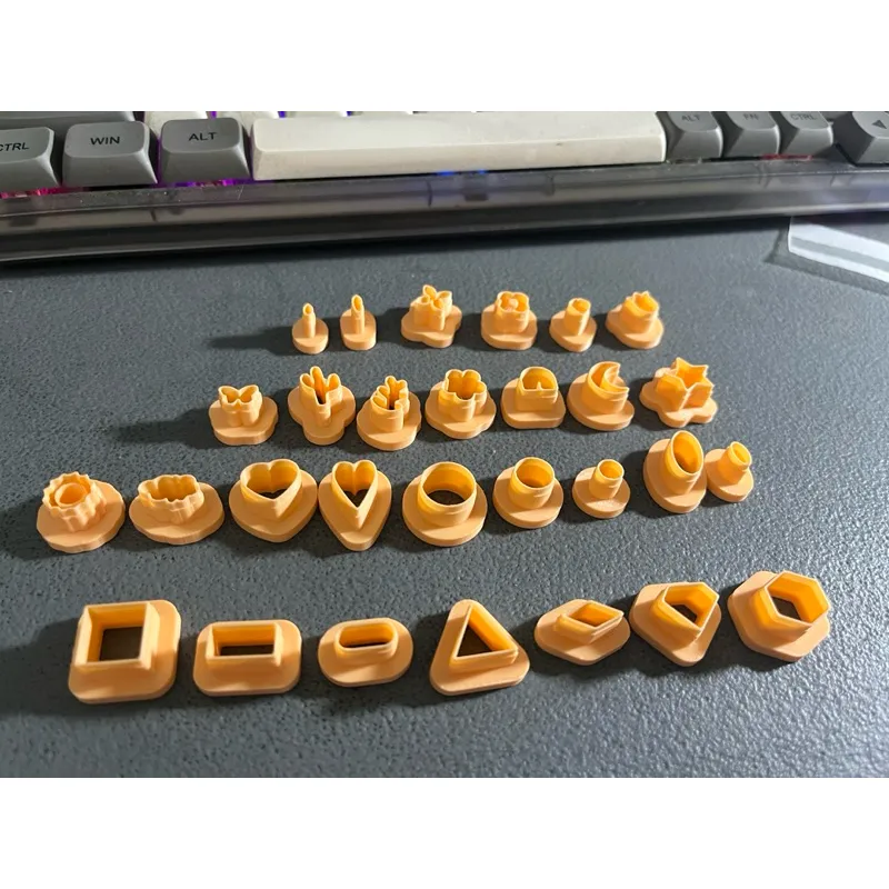 Micro Shapes - Polymer Clay Cutter Set - 29 pcs - Free 3D Print Model ...