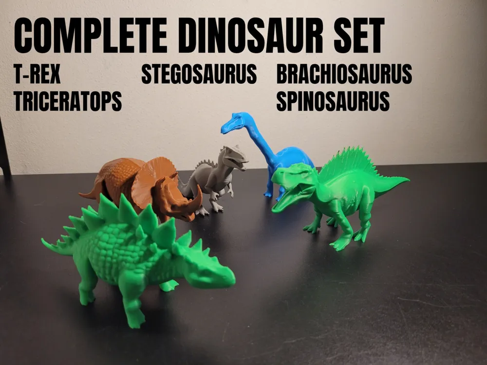 Complete dinosaur set by Filippo02 MakerWorld: Download Free 3D Models