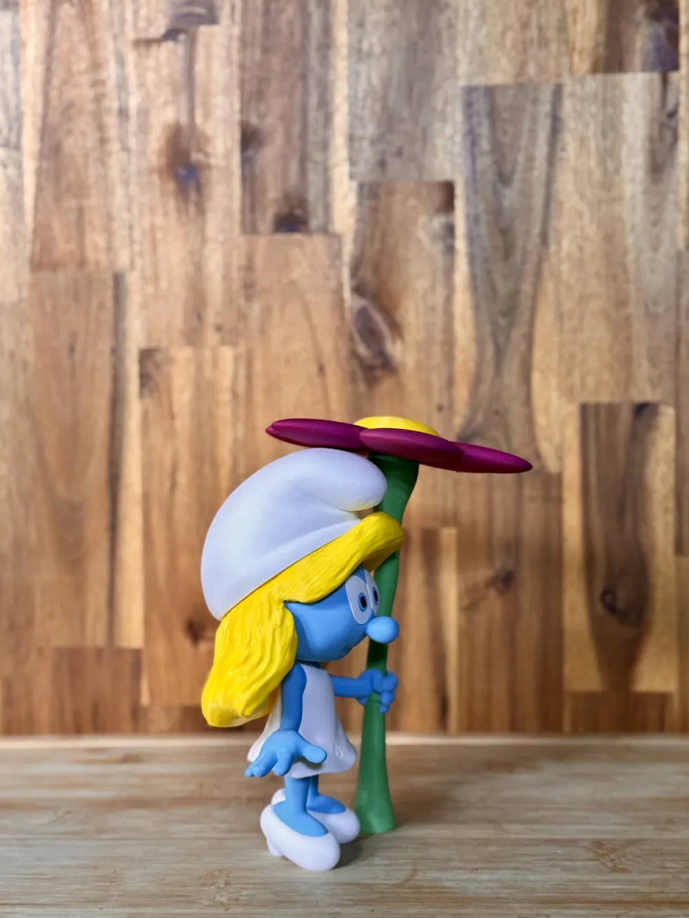 Smurfette / NO AMS - Free 3D Print Model - MakerWorld