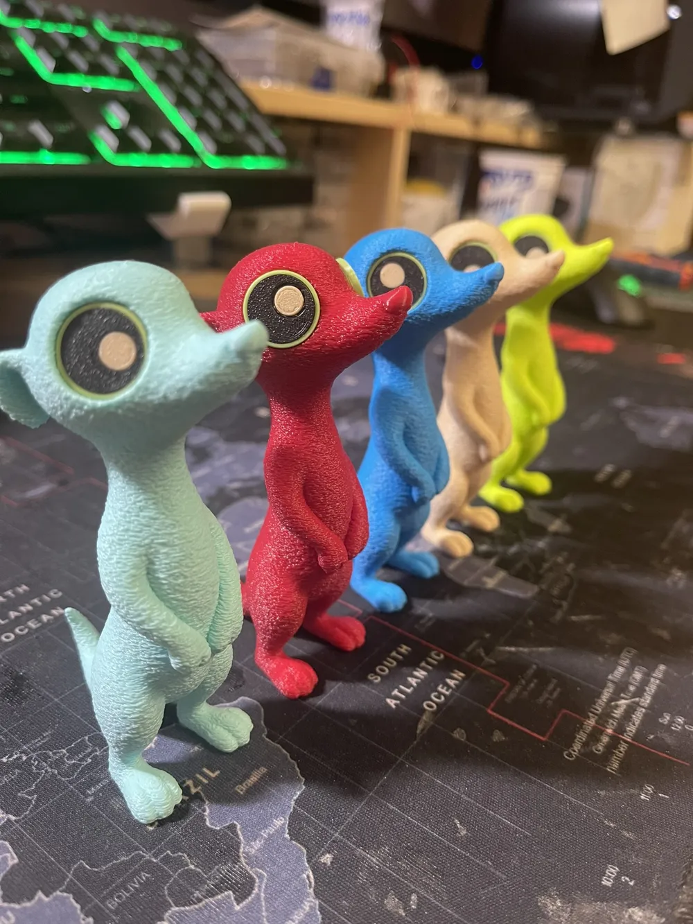 Cute Little Meerkat – TIKO (cartoon, noAMS) - Free 3D Print Model ...