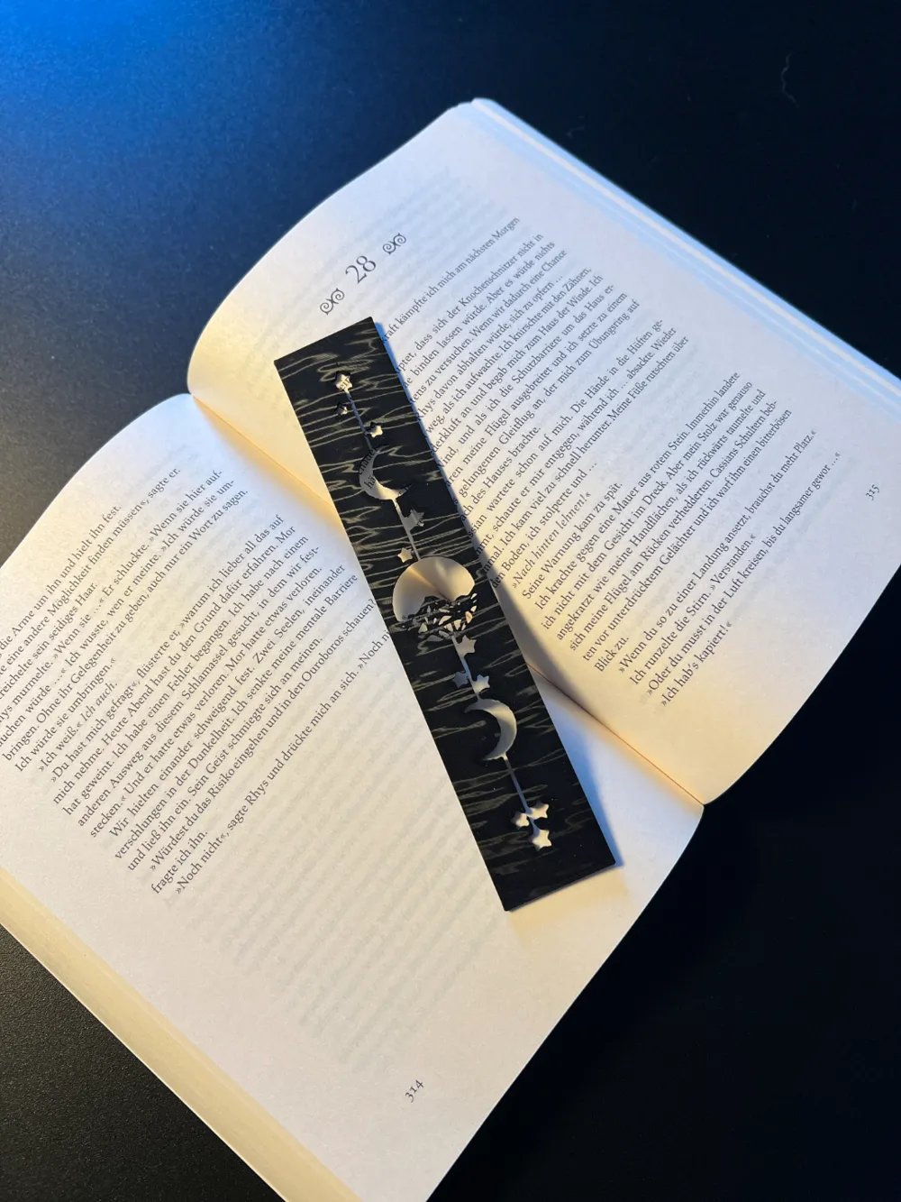 ACOTAR Feyre Tattoo Velaris Bookmark by AtlasHalo - MakerWorld