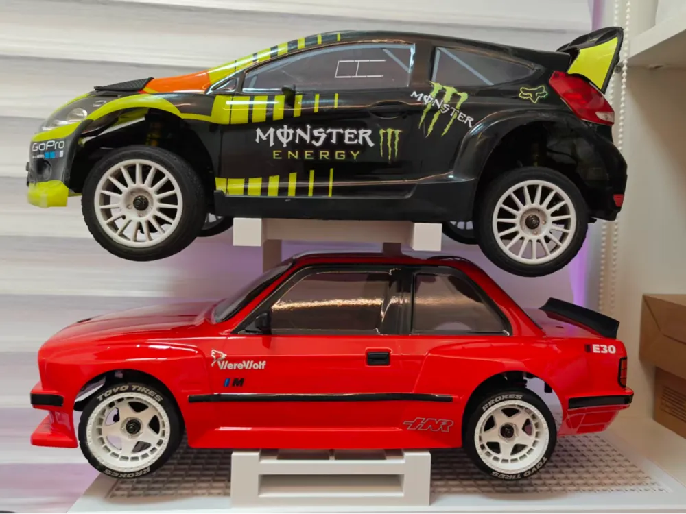 RC 10 Car Display Stand Frame - Free 3D Print Model - MakerWorld