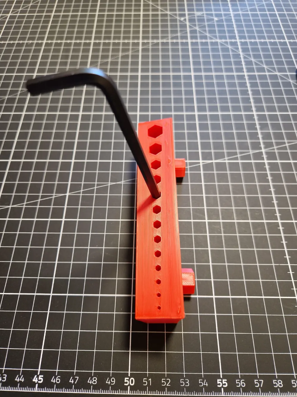 allen/hex key holder - honeycomb storage wall -HSW by Franz MakerWorld: Download Free 3D Models