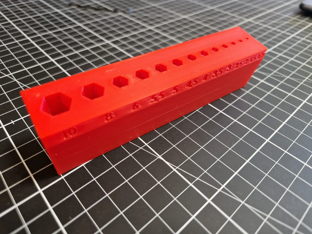 allen/hex key holder - honeycomb storage wall -HSW by Franz MakerWorld: Download Free 3D Models