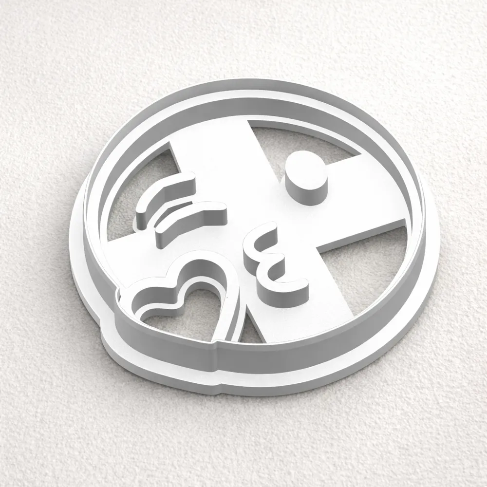 Emoji Cookie Cutter Set | Fun 3D Print File - Free 3D Print Model ...