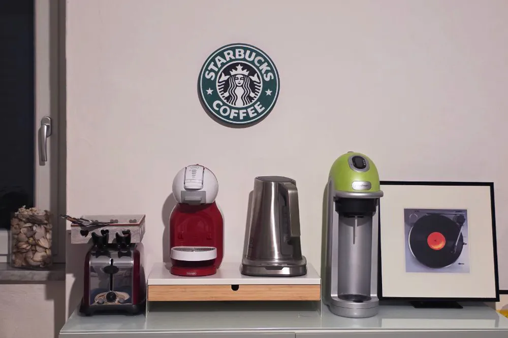 Starbucks sign – embossed effect, exellent finish by Mat_3d MakerWorld ...