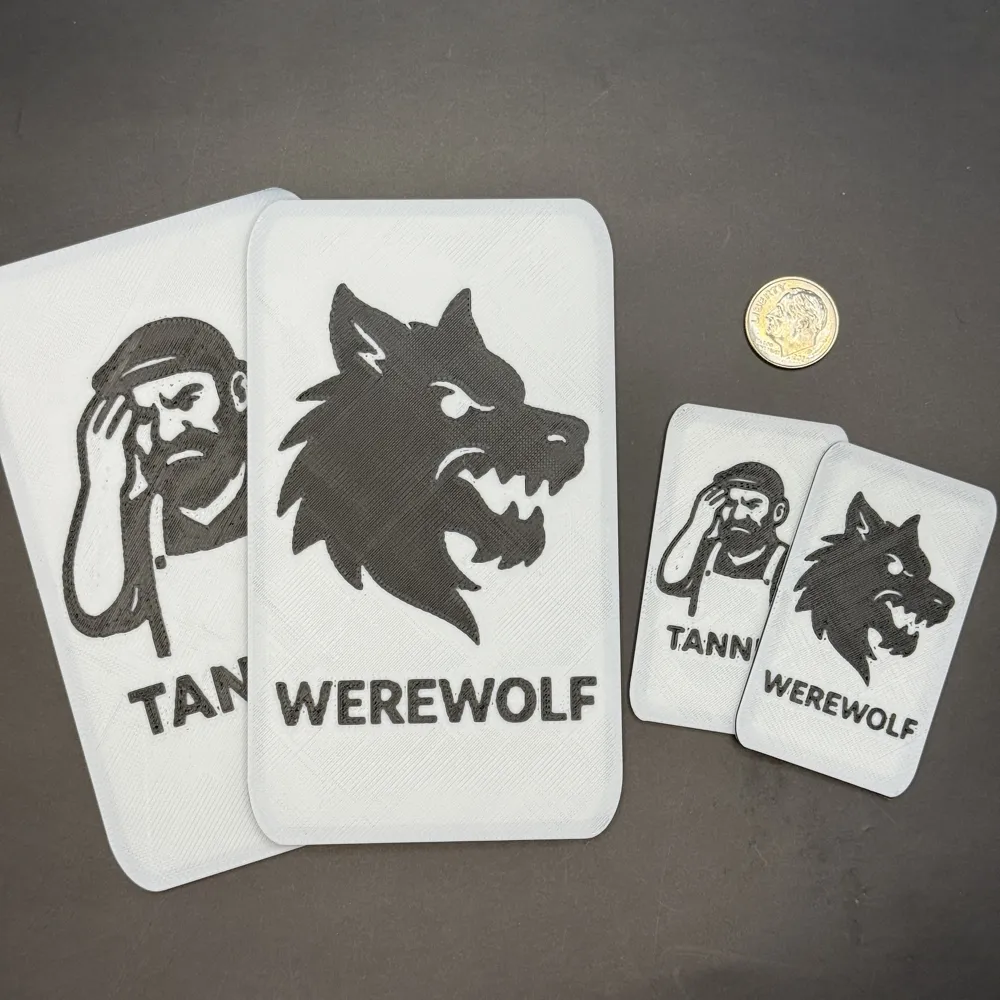 One Night Ultimate Werewolf Card Set by CMCosMic MakerWorld: Download ...