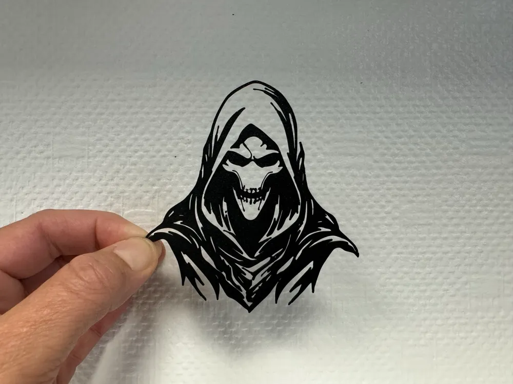 Decor Face of death - Skull by G3dFactory MakerWorld: Download Free 3D ...