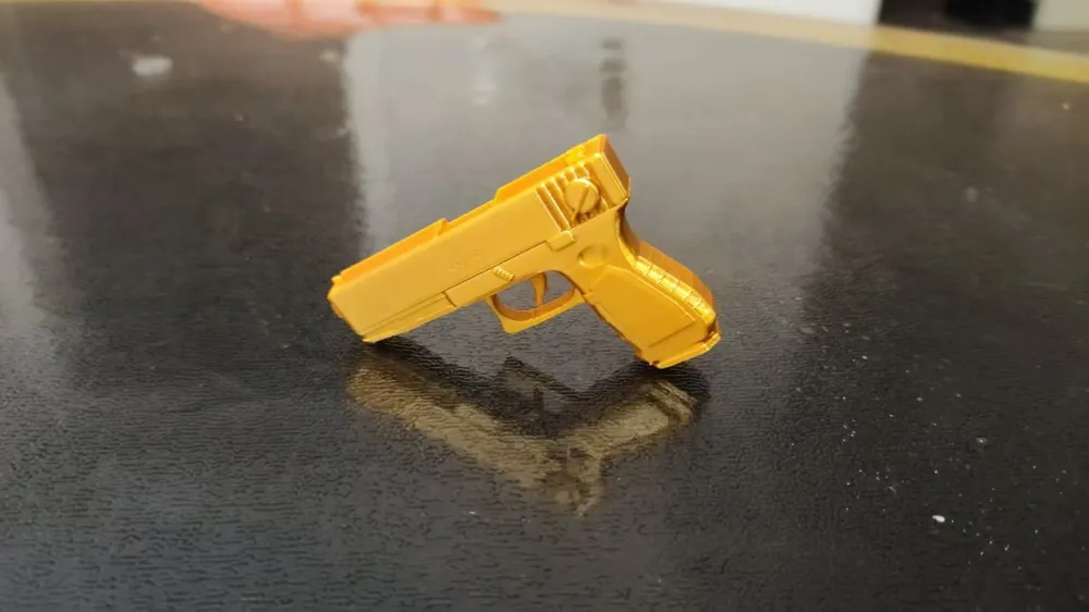 Glock Mini Ornament - Free 3D Print Model - MakerWorld