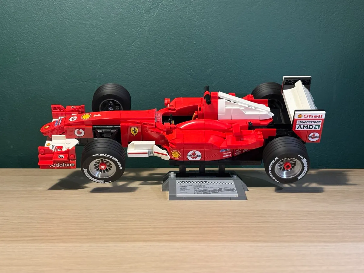 Brick Schumacher's Ferrari F2004 Realistic Wheels - Free 3D Print Model ...
