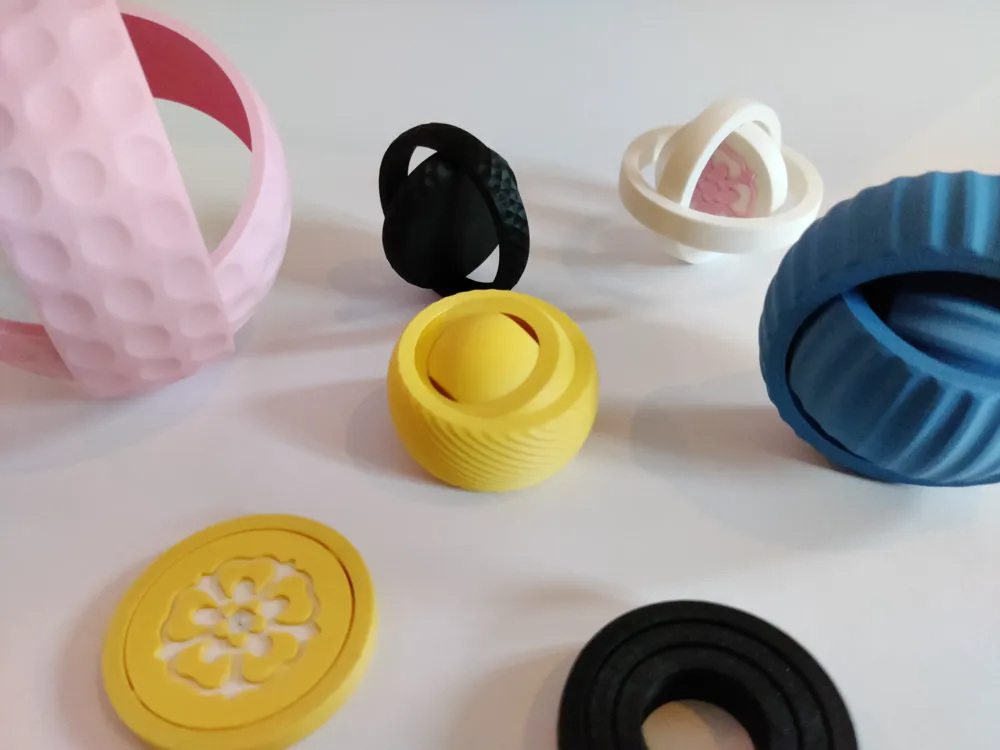 GyroMaker - Design your Gyro Spinner - Free 3D Print Model - MakerWorld