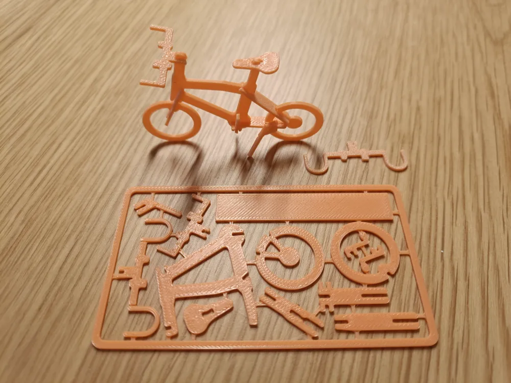 Bike kit card - Bicycle assembly kit Remixed by Raven3D MakerWorld ...