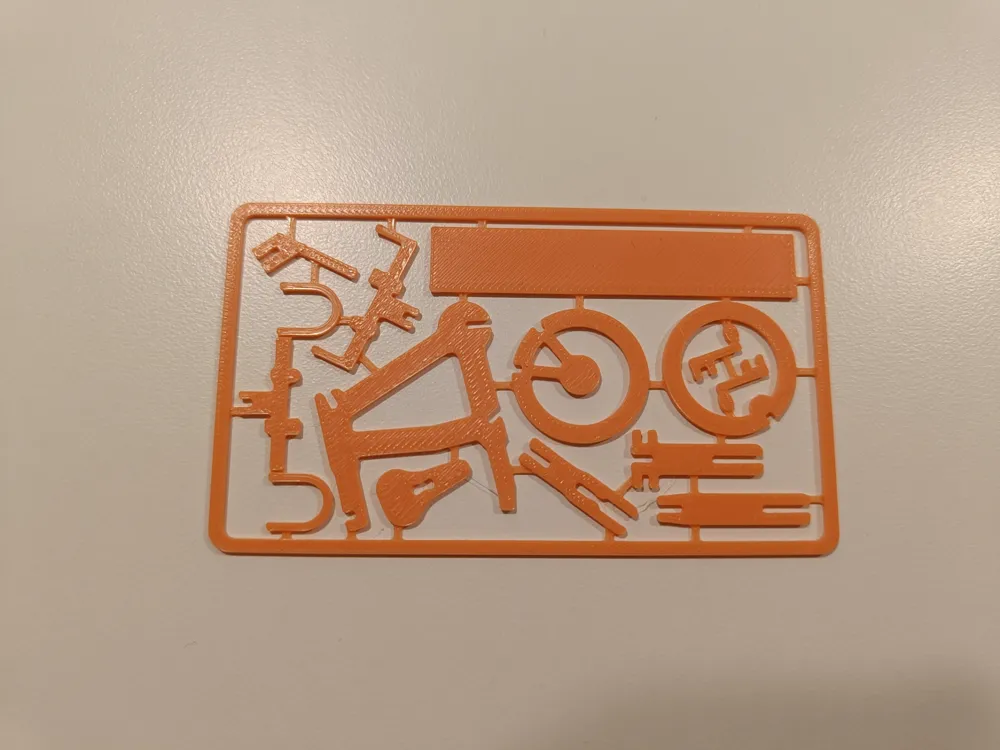 Bike kit card - Bicycle assembly kit Remixed by Raven3D MakerWorld ...
