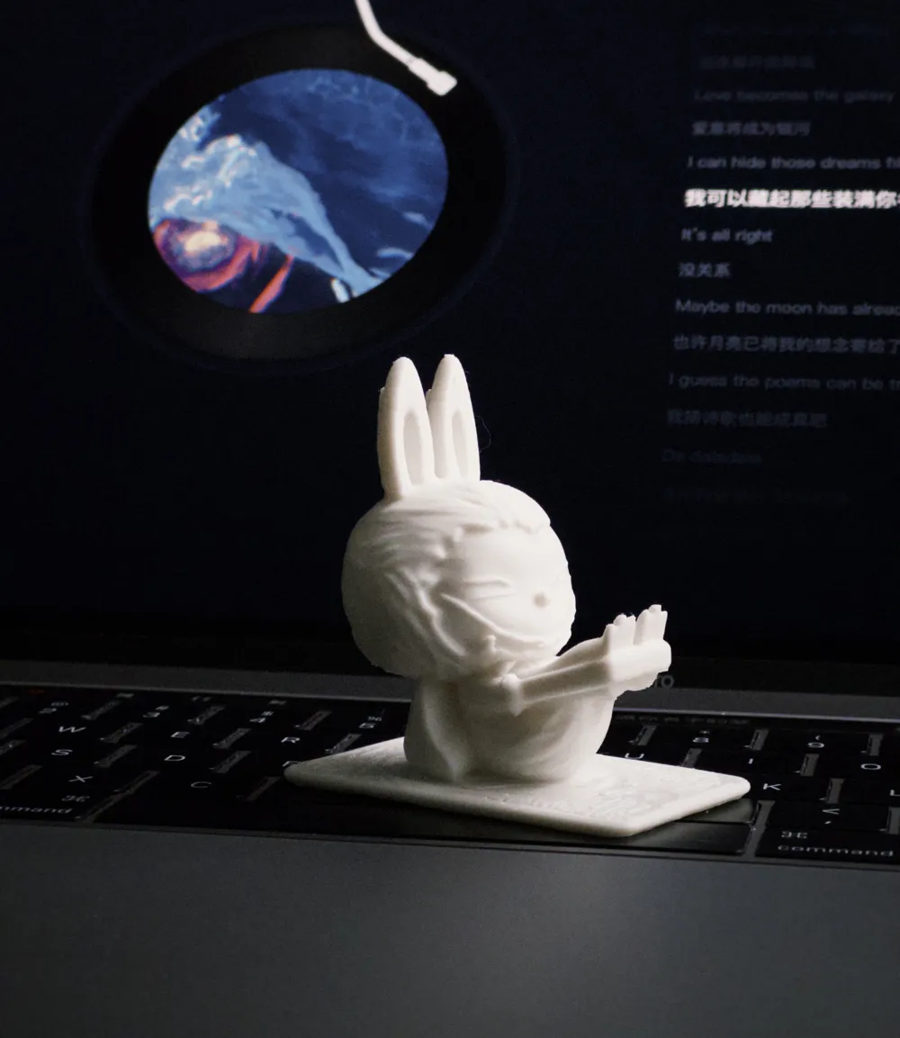 Yoga Labubu Phone Stand by Angus162 MakerWorld: Download Free 3D Models